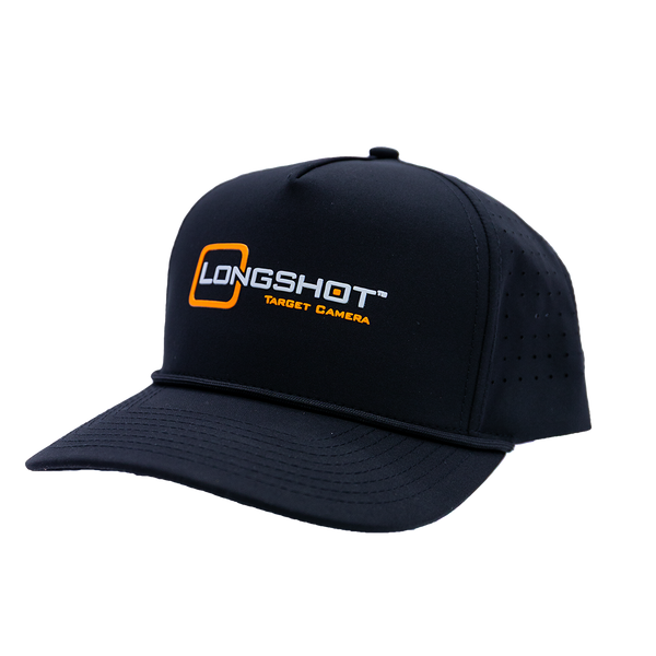 Longshot Logo Hat – Black - Longshot Target Cameras